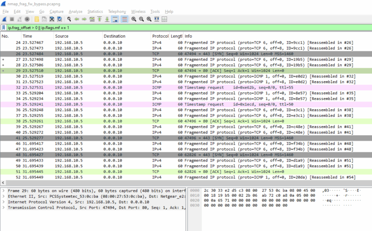 Identifying Nmap Scanning Techniques with Wireshark – The Cyber Fort