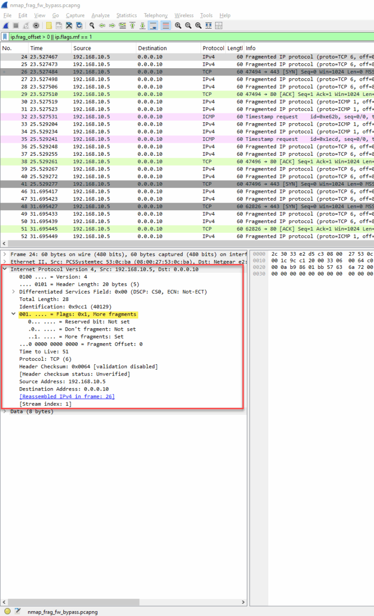 Identifying Nmap Scanning Techniques with Wireshark – The Cyber Fort