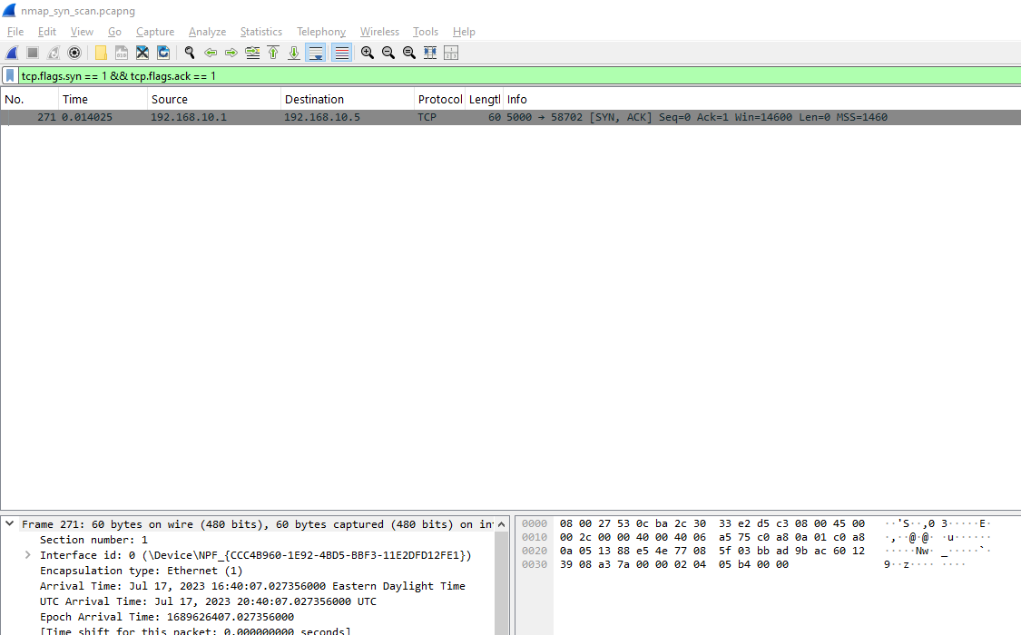 Identifying Nmap Scanning Techniques with Wireshark – The Cyber Fort